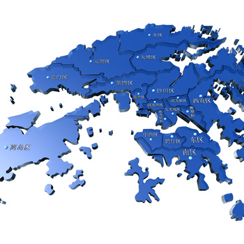 【现代香港地图3d模型】建E网_现代香港地图3d模型下载[ID:107697347]_打造3d现代香港地图模型免费下载平台