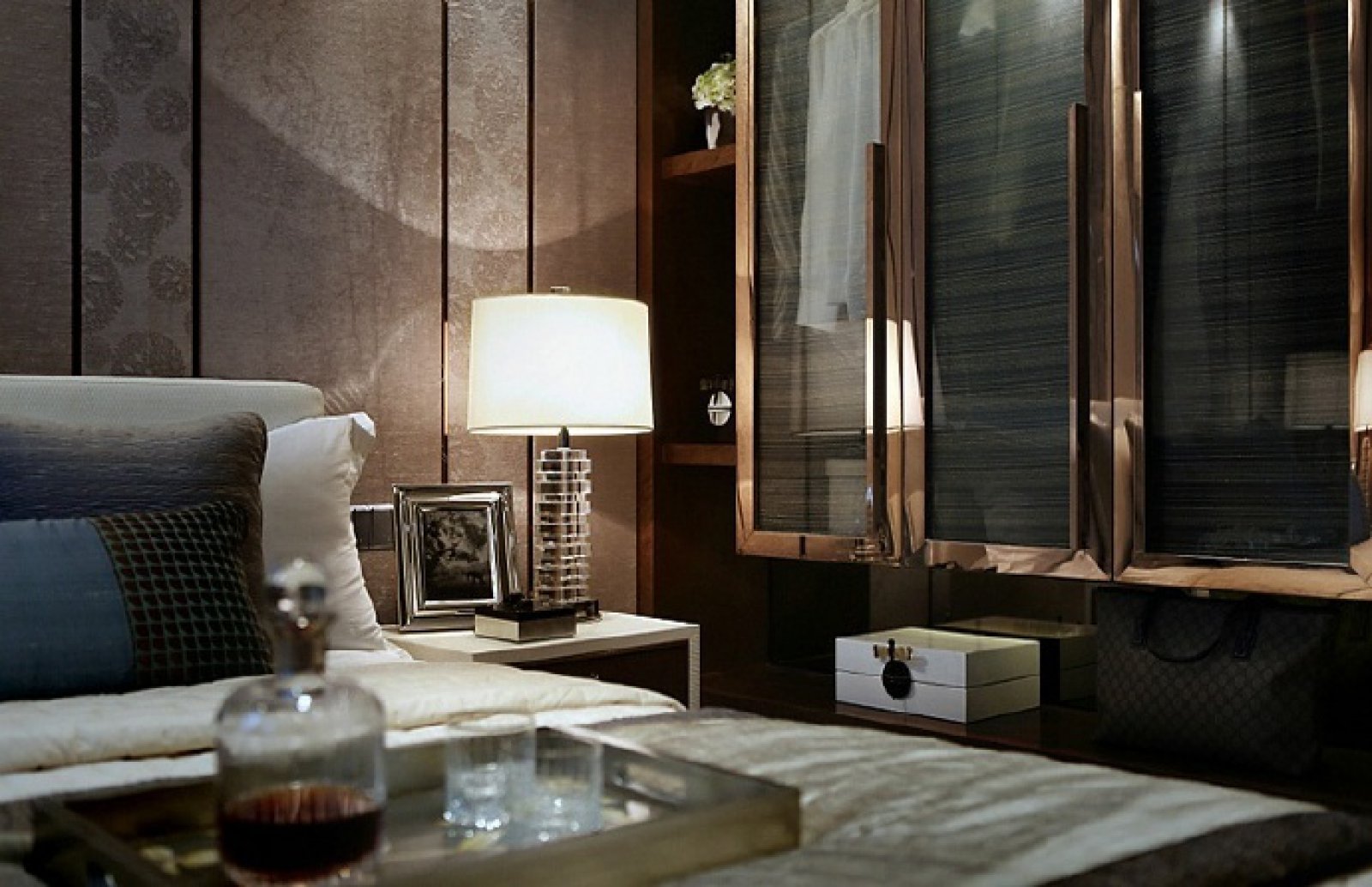 西安莱安逸珲样板间 | 戴勇室内设计师事务所-设计案例-建E室内设计网