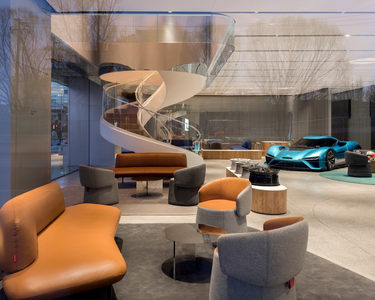 北京蔚来电动汽车 NIO House 旗舰店 | AIM Architecture-建e网设计案例