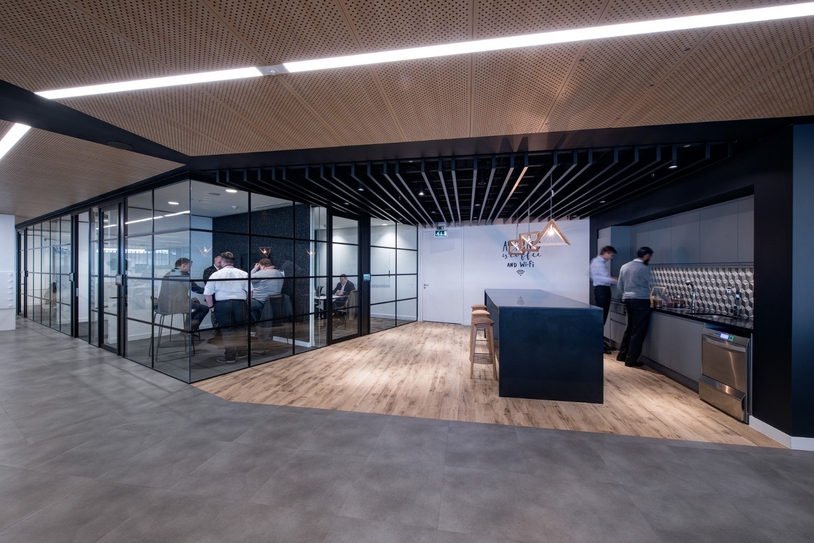 伦敦Mitie灵活办公空间 | Modus Workspace-建E网设计案例