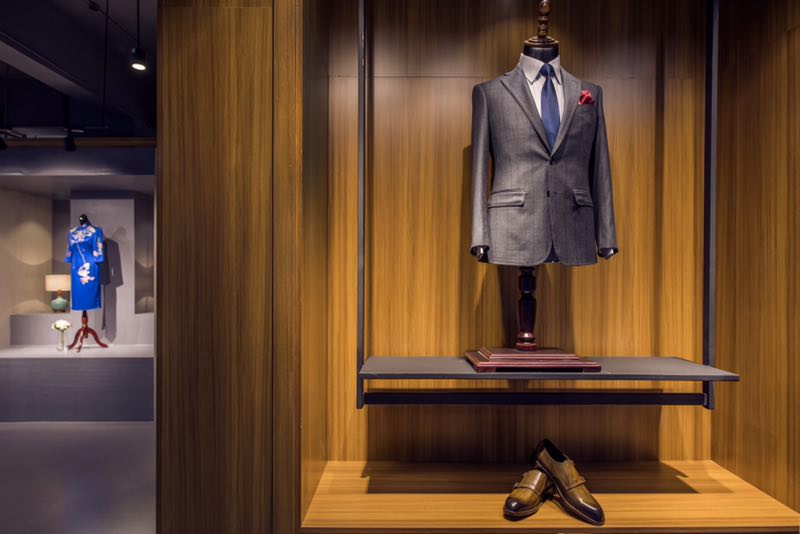 西服高定店，男人的衣柜 | Plemn Design-设计案例-建E室内设计网