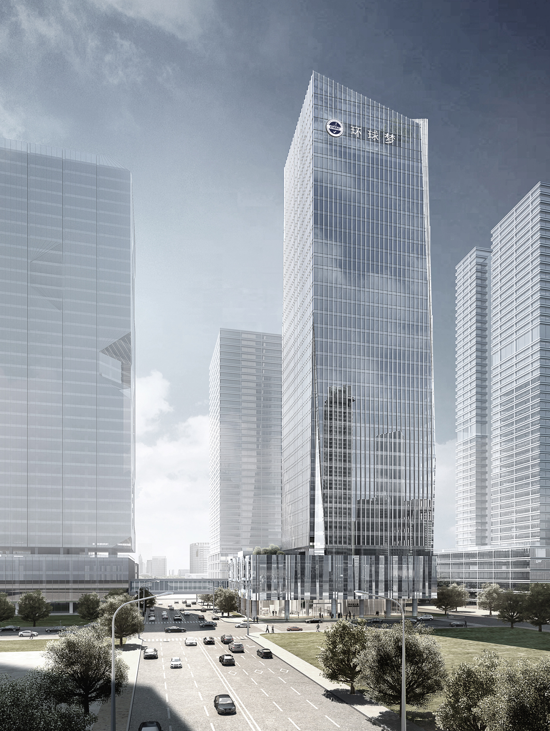 英国贝诺Benoy x 美国 RTKL x IF.DESIGN羽果：世界电商硅谷 ---环球梦大厦-建e网设计案例