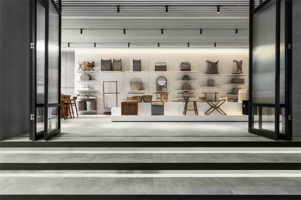 办公+展售中心，布与竹的当代对话 | 9 Studio Design Group -建e网设计案例