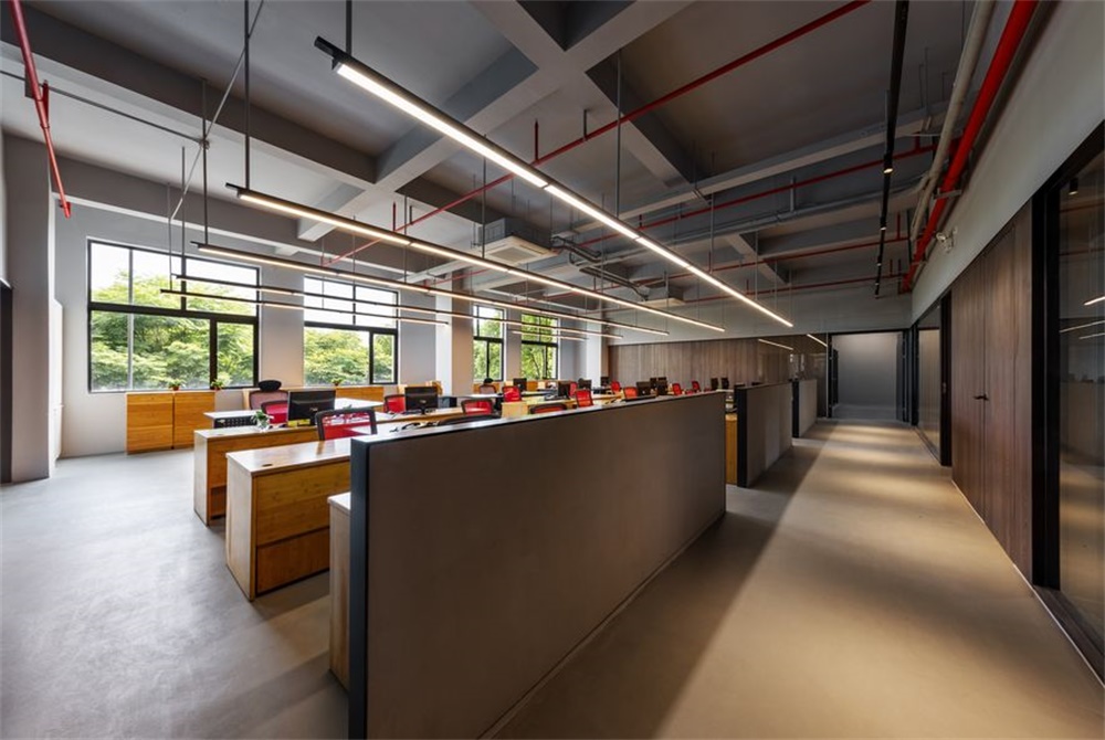 办公+展售中心，布与竹的当代对话 | 9 Studio Design Group -建e网设计案例