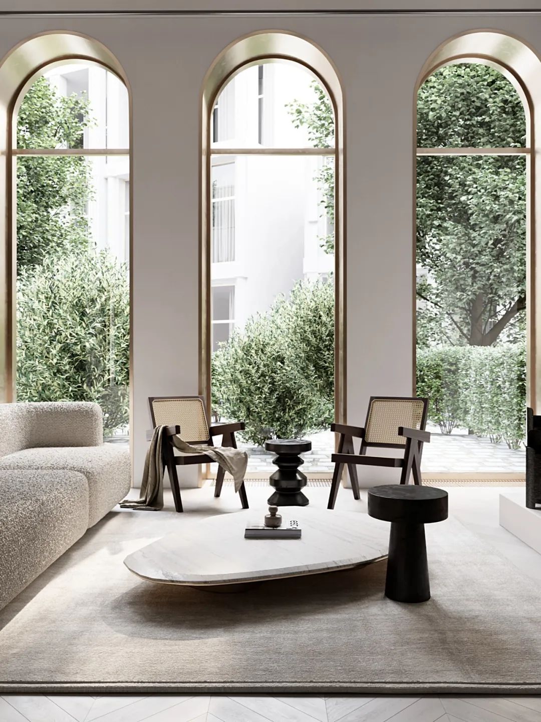 来自俄罗斯的优雅与纯朴 | Quadro Room-建E网设计案例