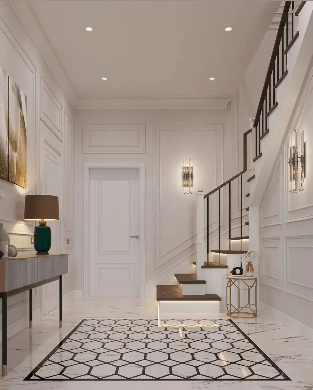 新美式遇上轻奢，高级范！| Muna Design-建e网设计案例