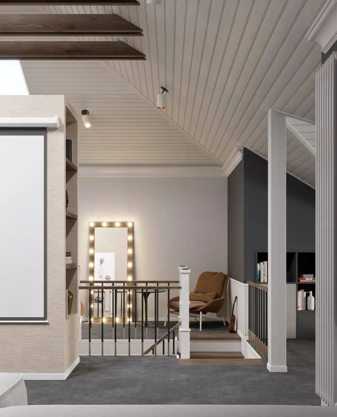 新美式遇上轻奢，高级范！| Muna Design-建e网设计案例