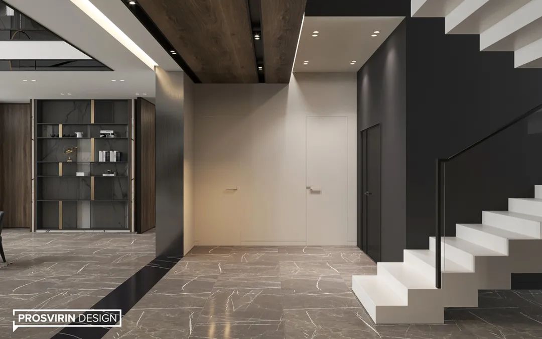 598㎡的轻奢豪宅，大气与舒适并存！ | Prosvirin Design-建e网设计案例