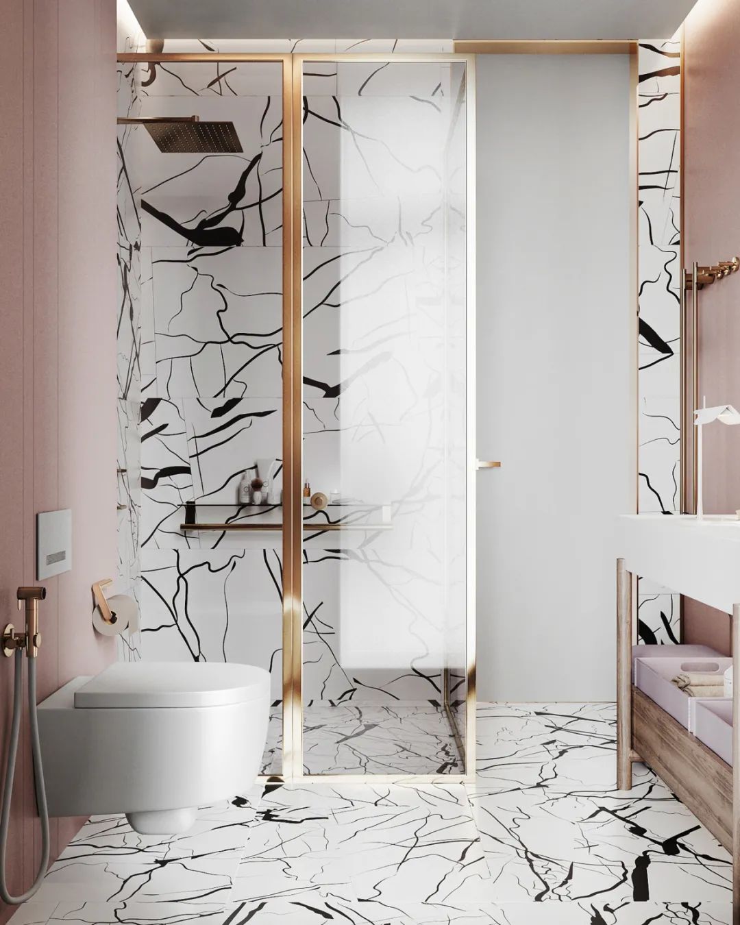 598㎡的轻奢豪宅，大气与舒适并存！ | Prosvirin Design-建e网设计案例