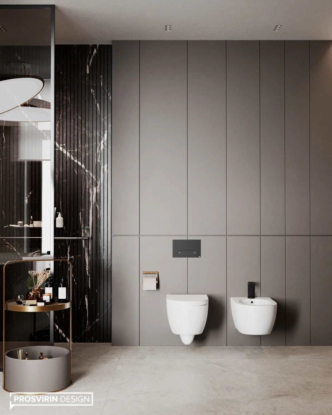 598㎡的轻奢豪宅，大气与舒适并存！ | Prosvirin Design-建e网设计案例