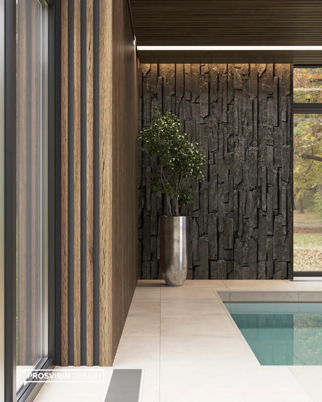 598㎡的轻奢豪宅，大气与舒适并存！ | Prosvirin Design-建e网设计案例