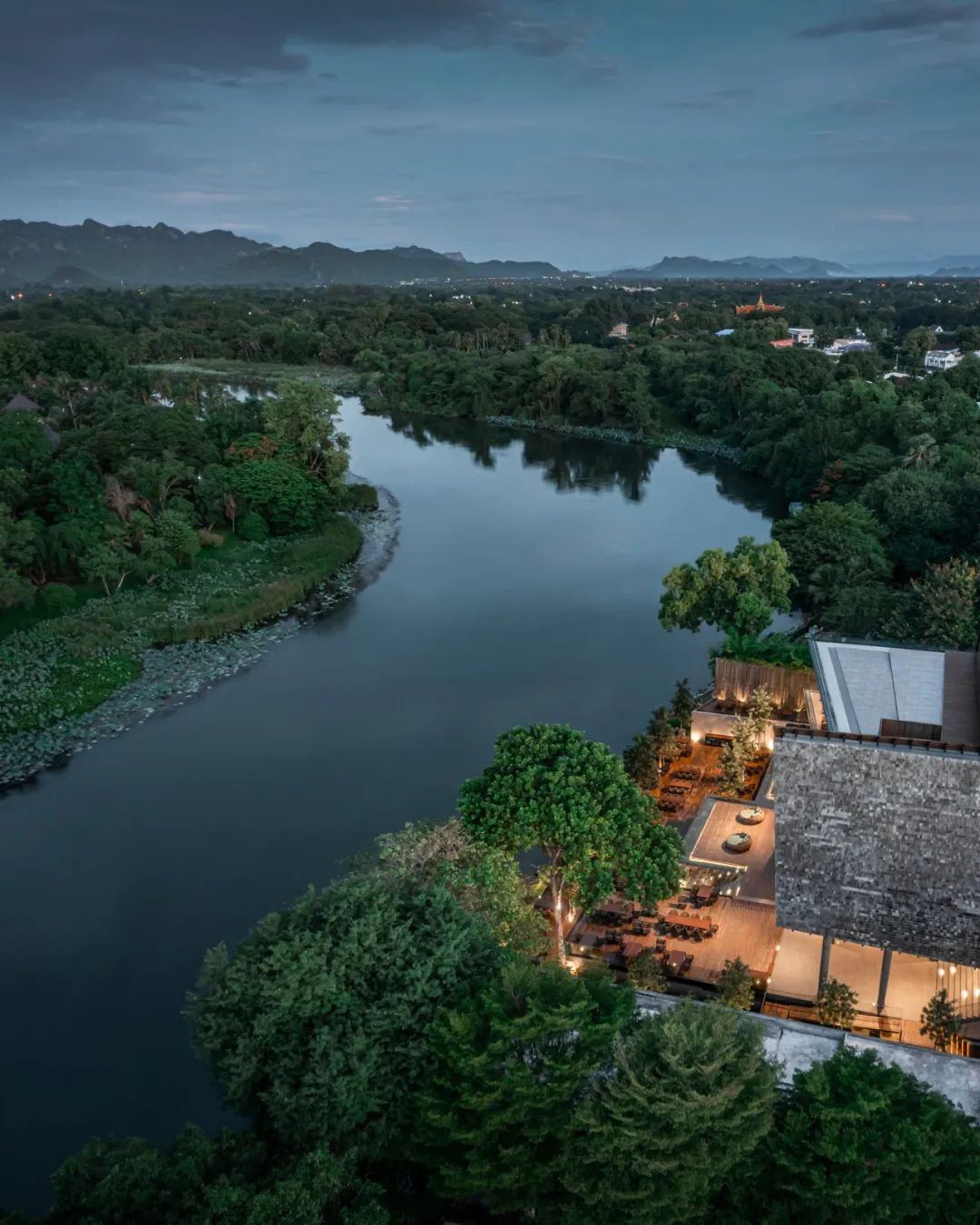桂河河畔泰式餐厅 | IDIN Architects-建E网设计案例
