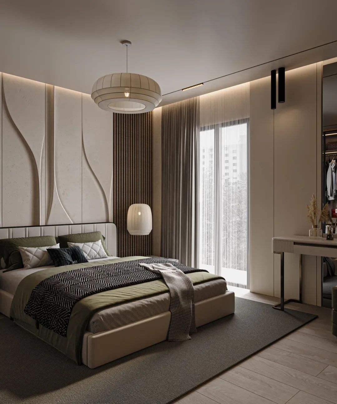 Dina Farouk|轻奢公寓-建e网设计案例