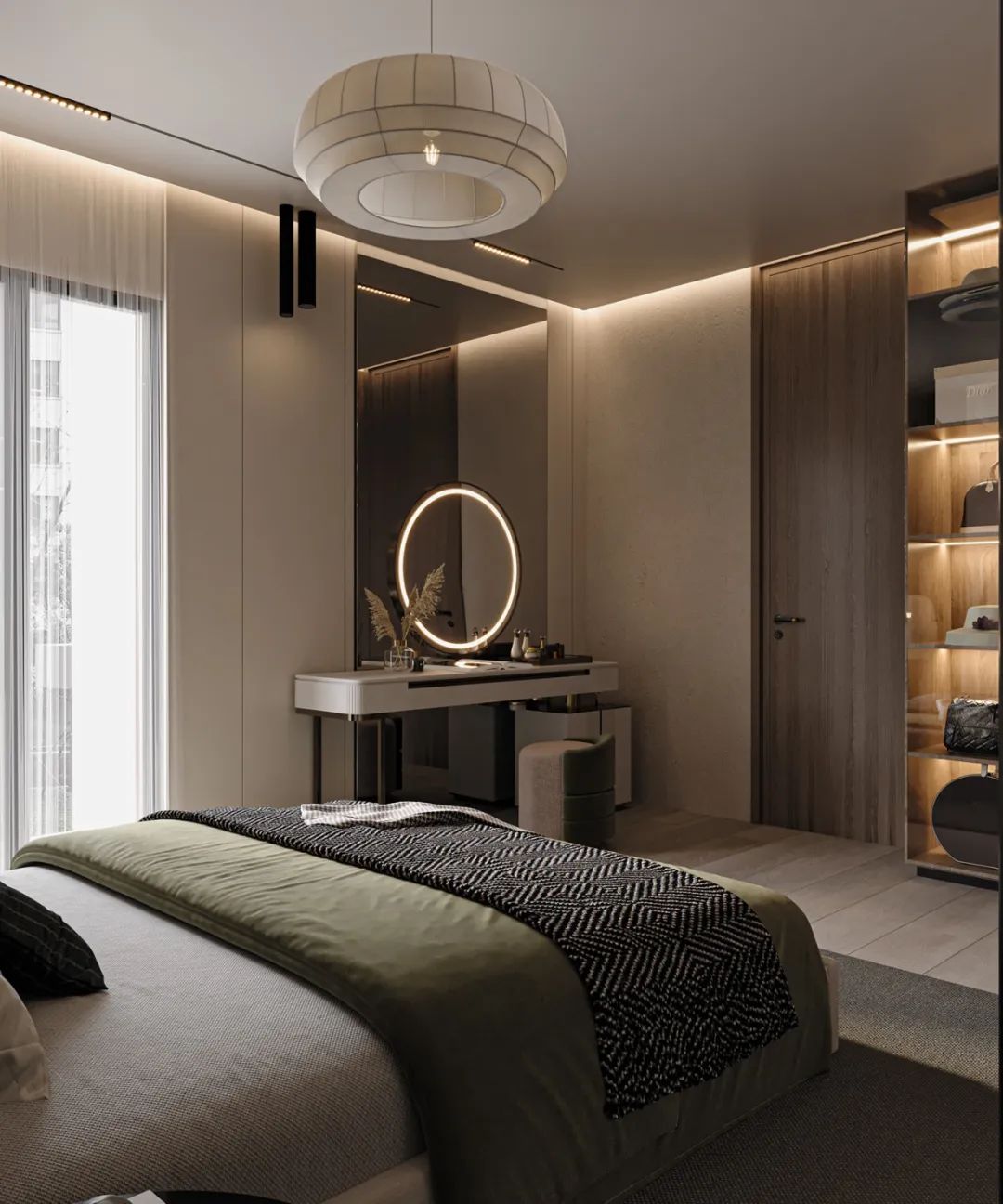 Dina Farouk|轻奢公寓-建e网设计案例