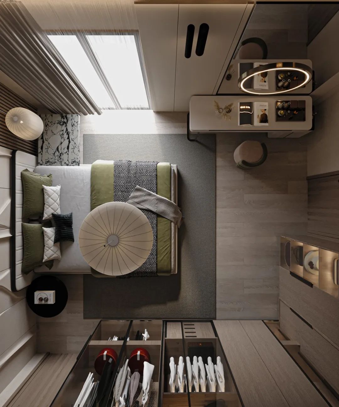 Dina Farouk|轻奢公寓-建e网设计案例